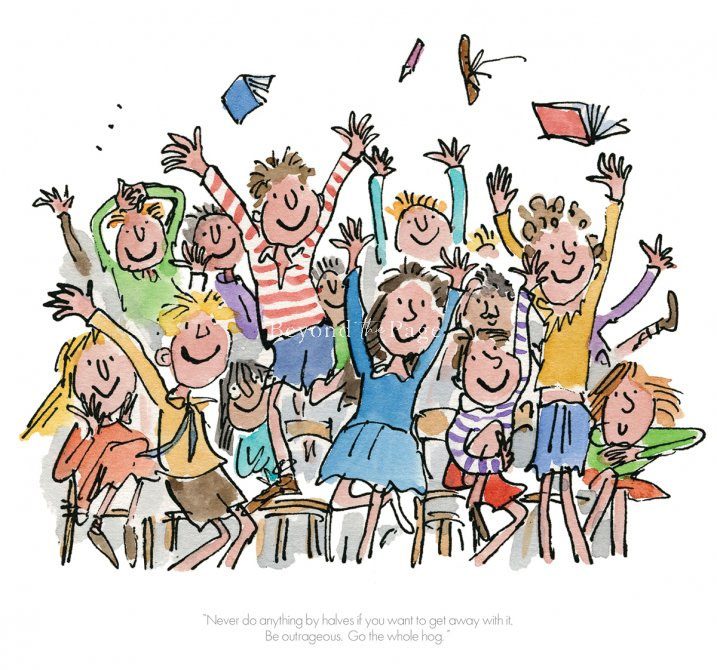 Quentin Blake, el Ilustrador de Matilda